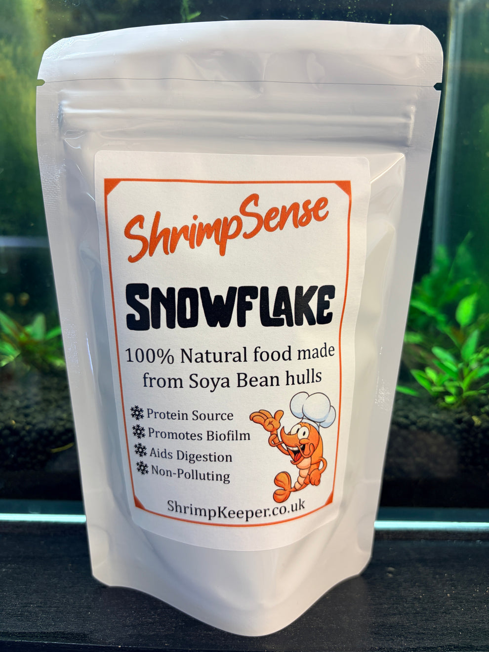 Snowflake Shrimp Food Pellets (100% Soyabean Hulls) – ShrimpKeeper.co.uk